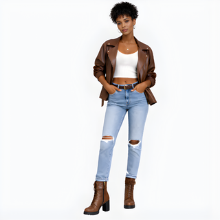 Women's Buckled Ankle Boot – Mode Vero